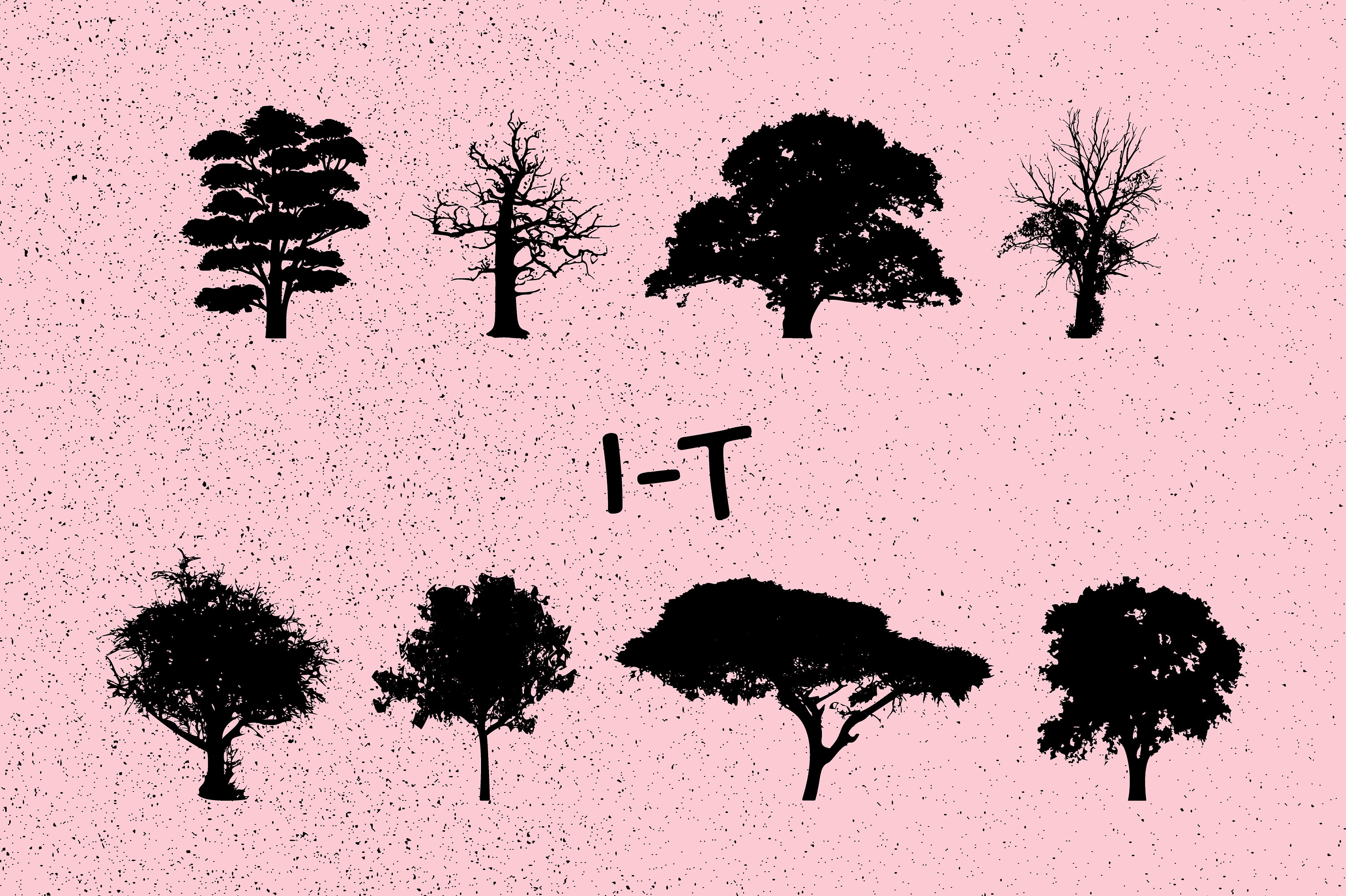54 Unique Trees Vector Cliparts Dingbats Font Trees Vectors Trees ...