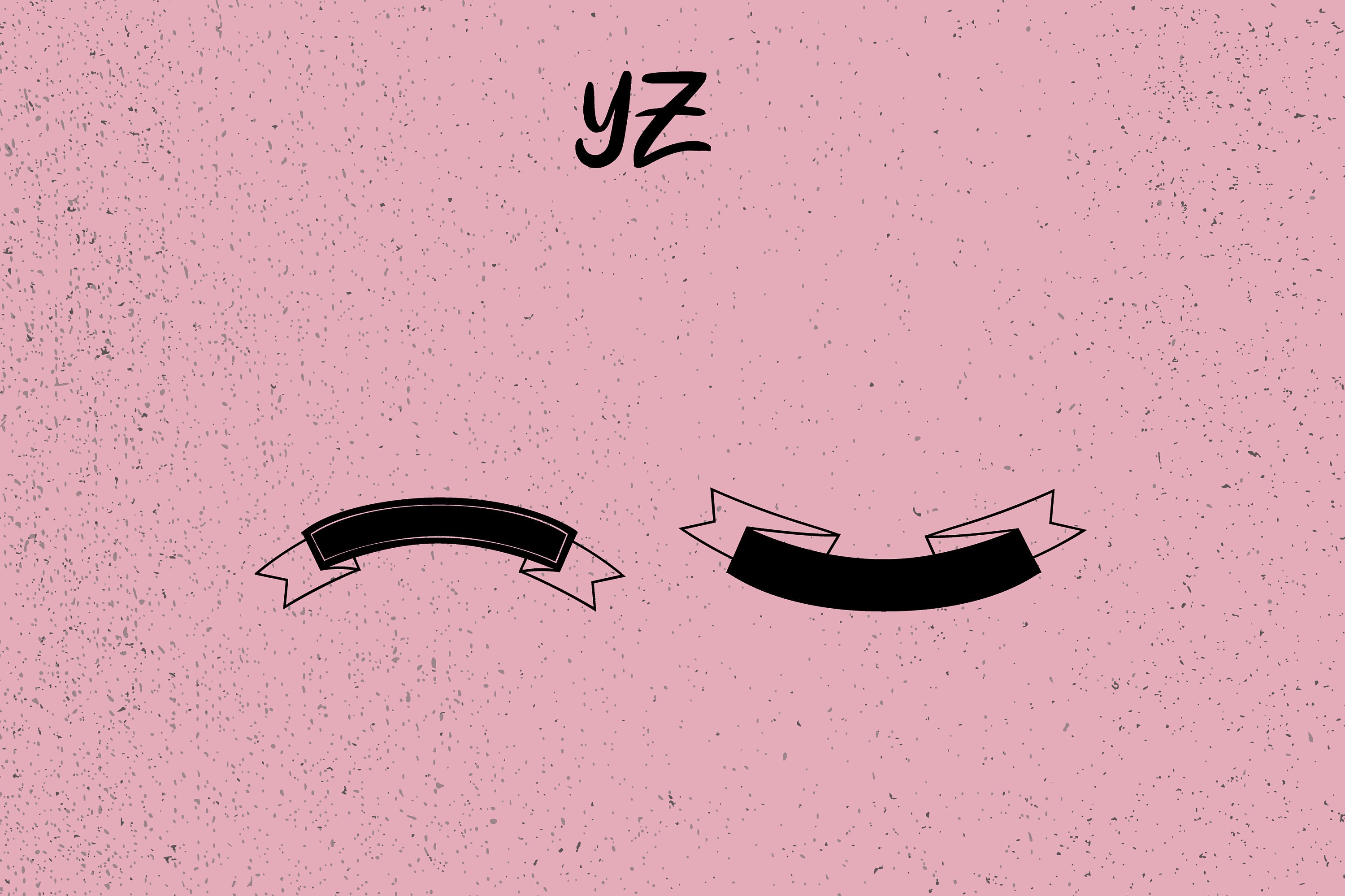 Ribbons Banners Dingbats Font Banners Dingbats Ribbons Dingbats Stripes ...