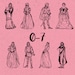 Drama Characters Dingbats Font: People & Caricature Designs - Etsy