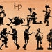 Medieval Characters Vector Clipart Dingbats Font - Etsy
