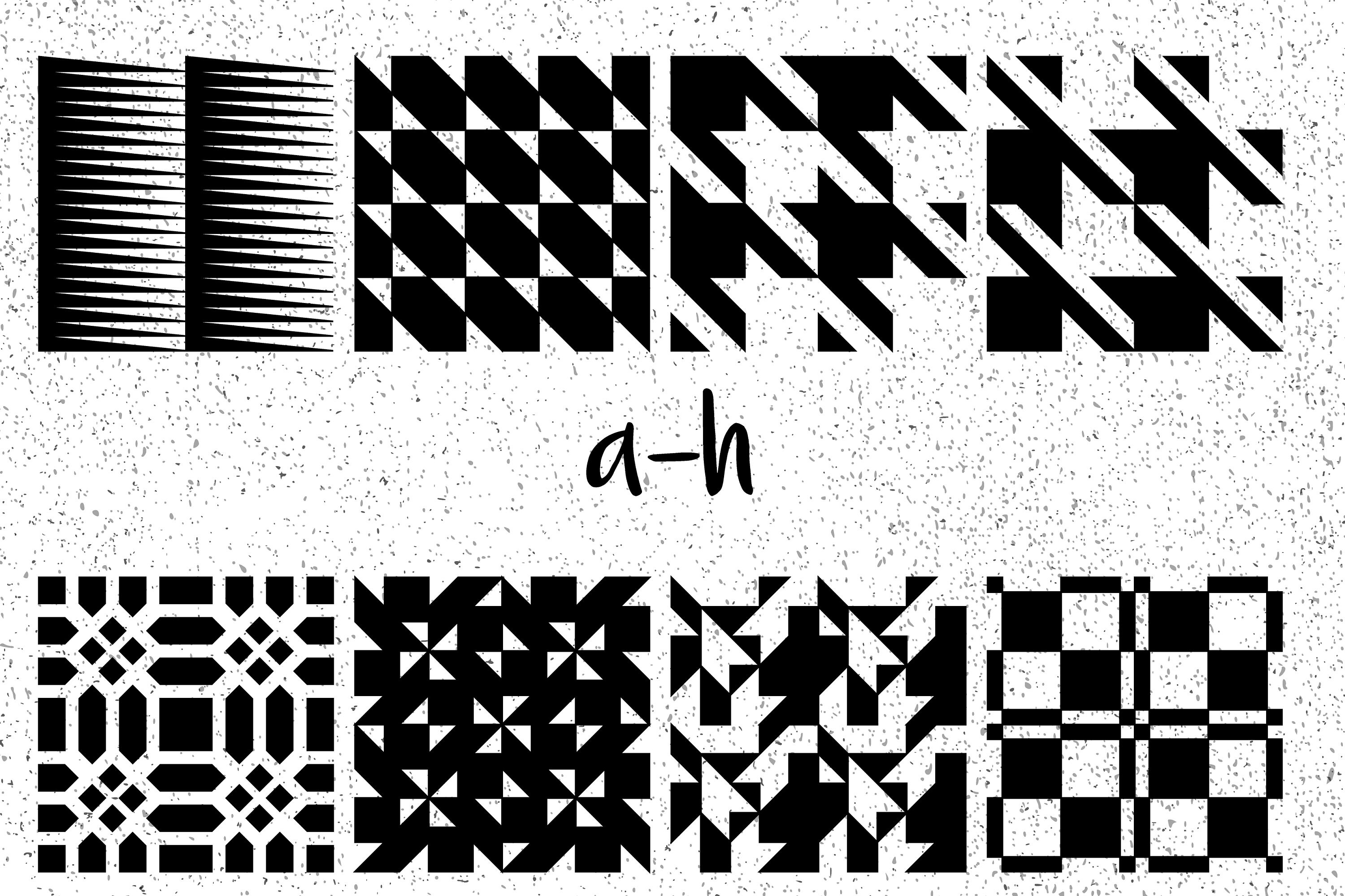 Gmetric, Geometric Patterns Generator Dingbats Font - Etsy