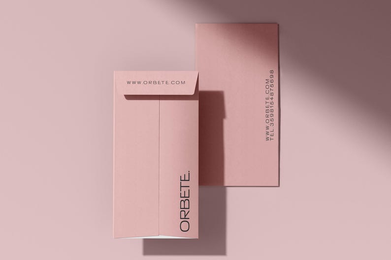 Orbete Geometric Sans Serif Font: Minimalist Grotesk Typeface - Etsy