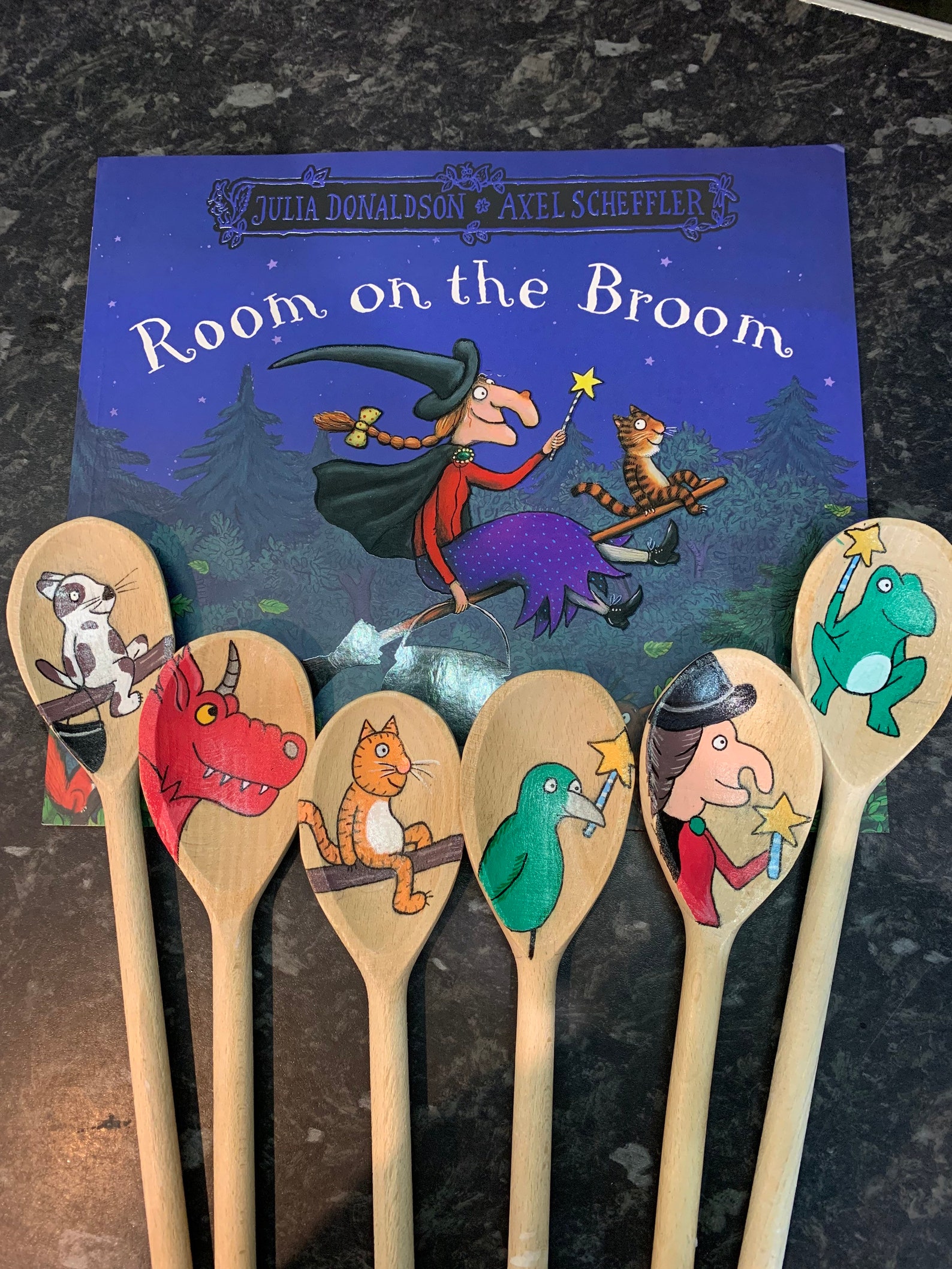 Room on the Broom Story Sack - Etsy UK