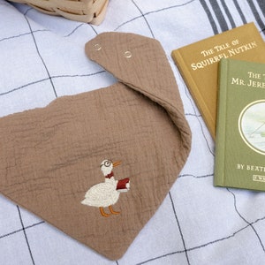 Duck Bib Set - "les Petits Becs" | PDF Embroidery Pattern for Modern ...