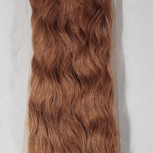 100% Pure Human Hair Weave; Spanish Wave; Weft; Sew-in; Wavy; for Women ...
