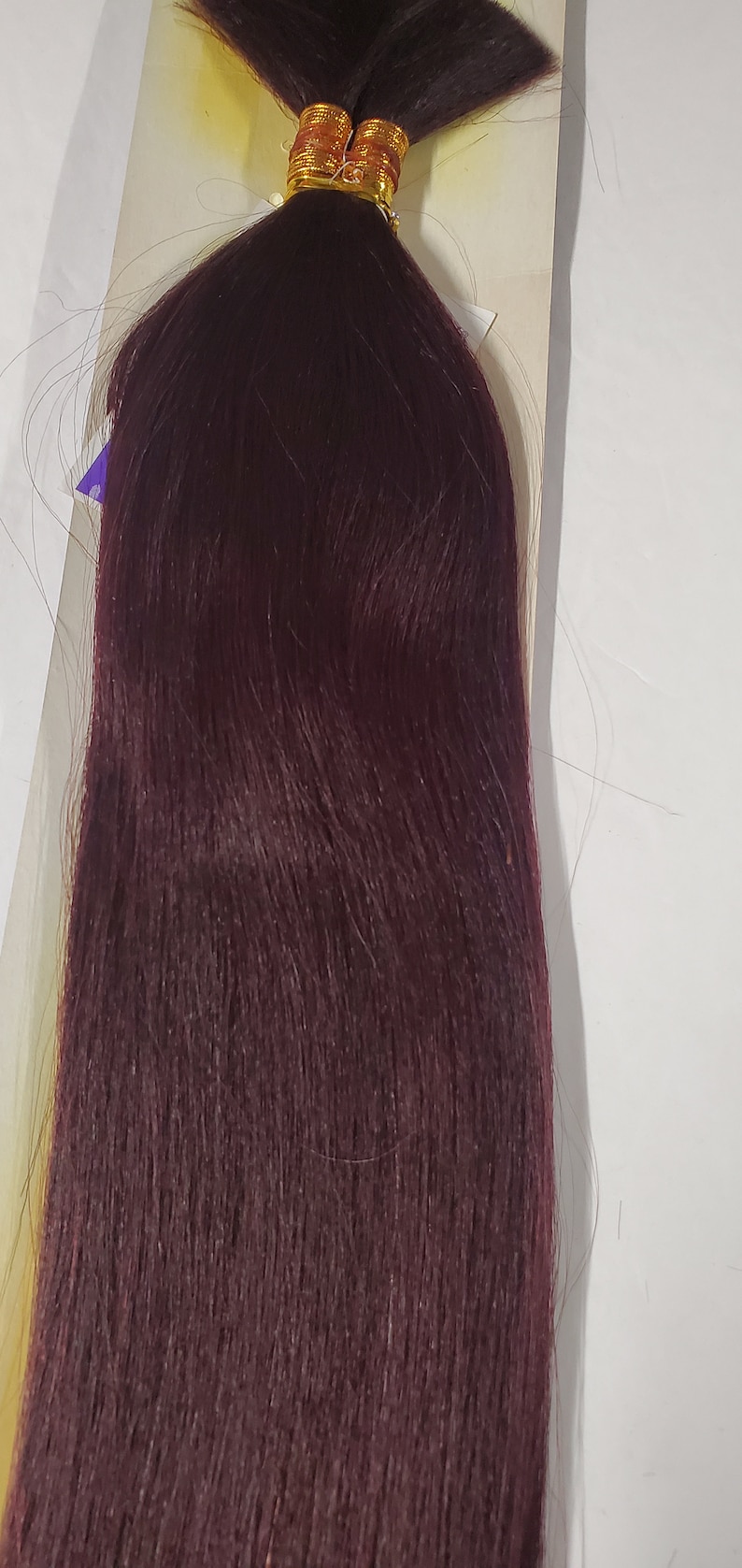 100% New Yaki Human Hair Bulk Tangle-free for Braiding; Straight - Etsy
