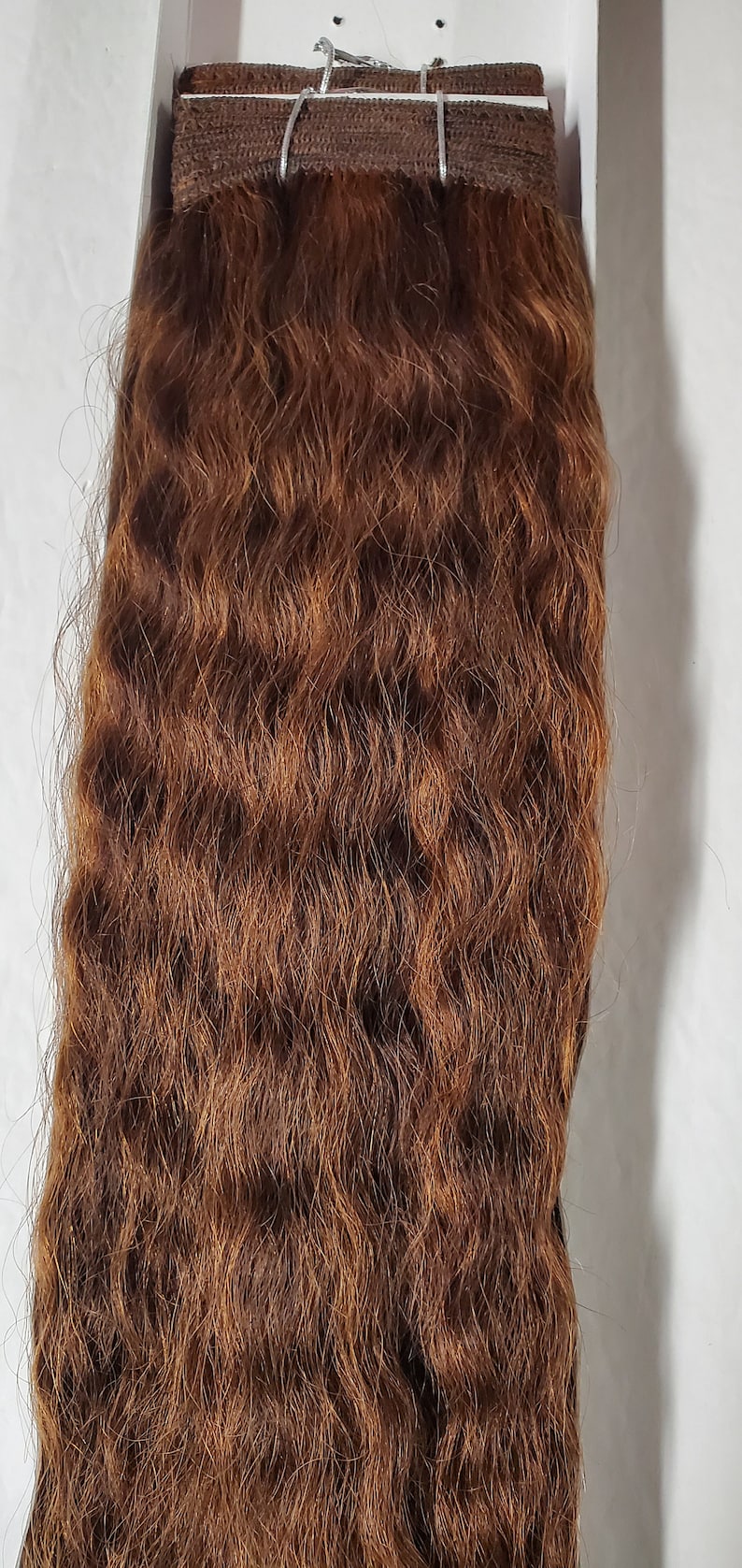 100% Human Hair Tangle-free Weave; Wet and Wave; Wavy; Weft; Sew-in ...