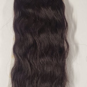 100% Pure Human Hair Weave; Spanish Wave; Weft; Sew-in; Wavy; for Women ...
