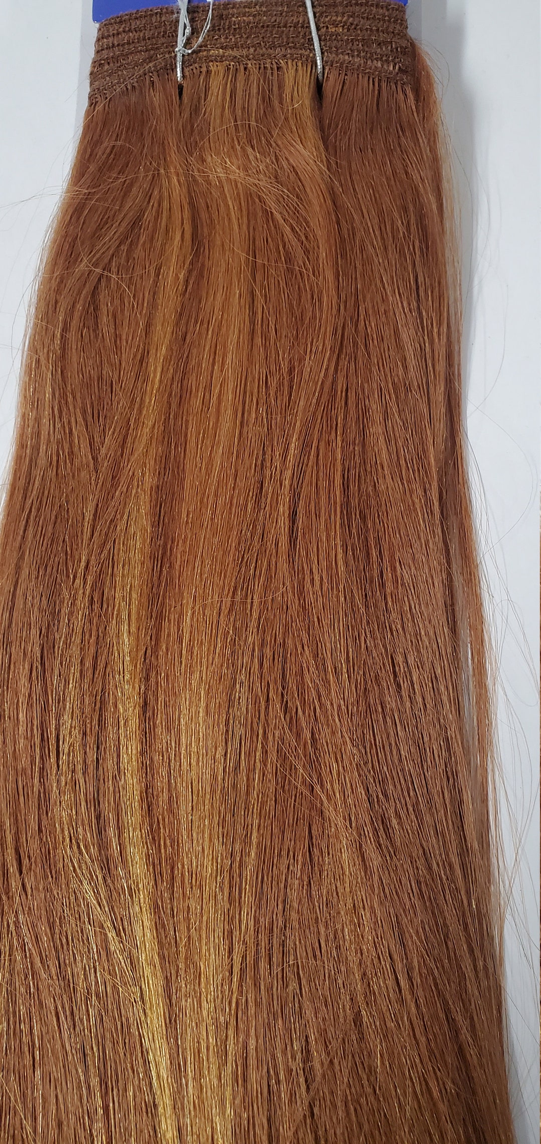 100% Human Hair Yaky Weave Tangle-free; Straight; Weft; Sew-in; Silky ...