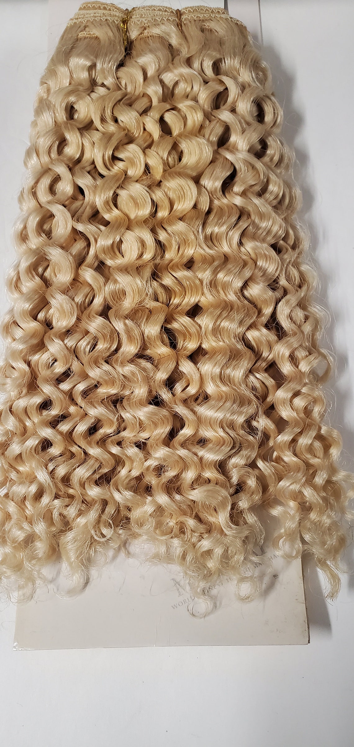 100% Human Hair Tangle-free Water Wave Weave Curly Weft - Etsy