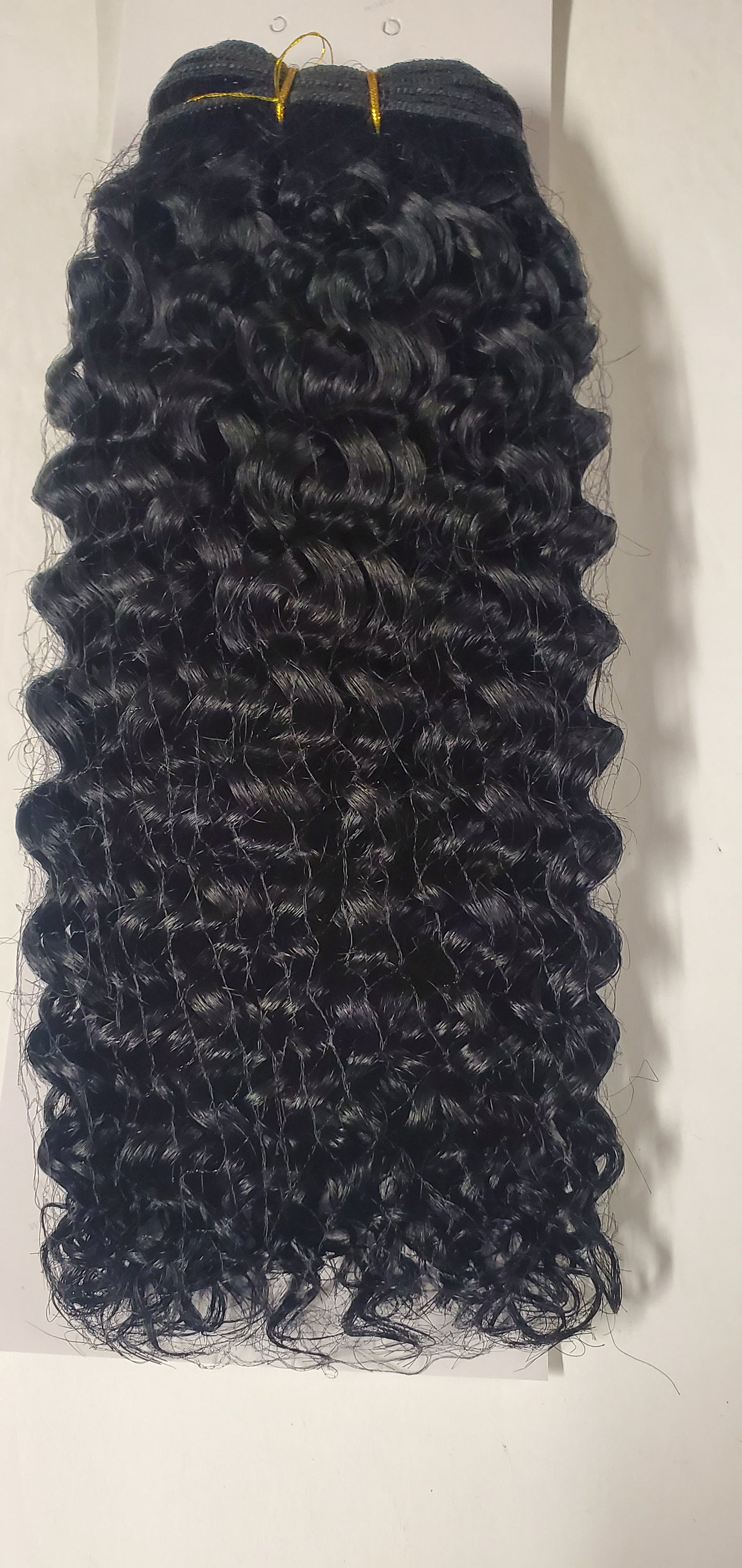 100% Human Hair Tangle-free Water Wave Weave; Curly; Weft; Sew-in; for ...