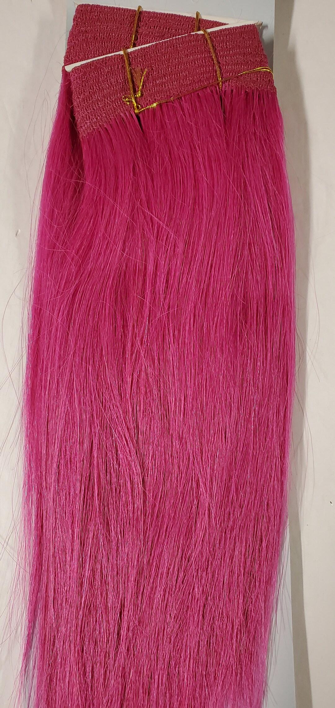 100% Human Hair Premier Yaky Weave; Soft Silky Straight; Weft; Sew-in ...