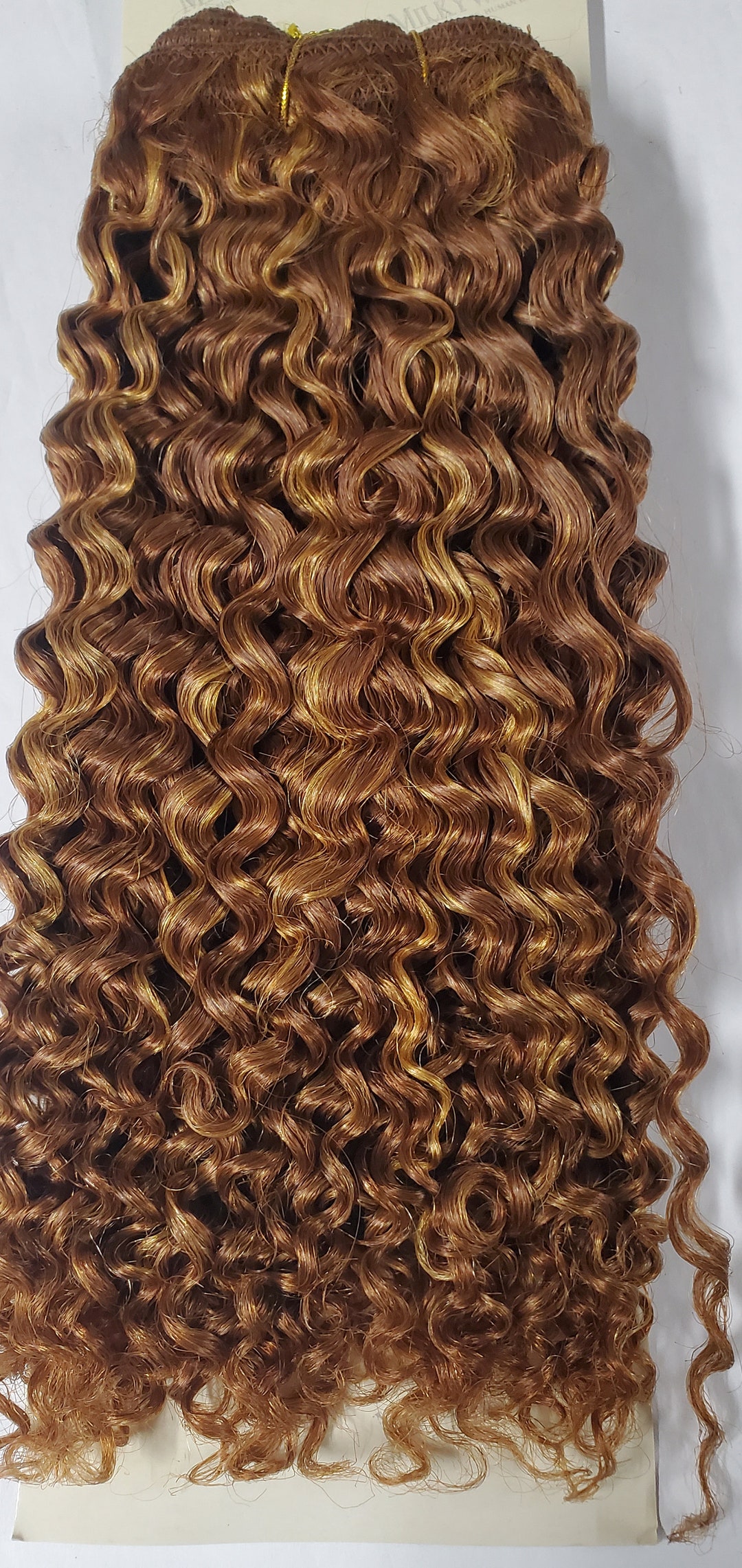 100% Human Hair Tangle-free Water Wave Weave; Curly; Weft; Sew-in; for ...