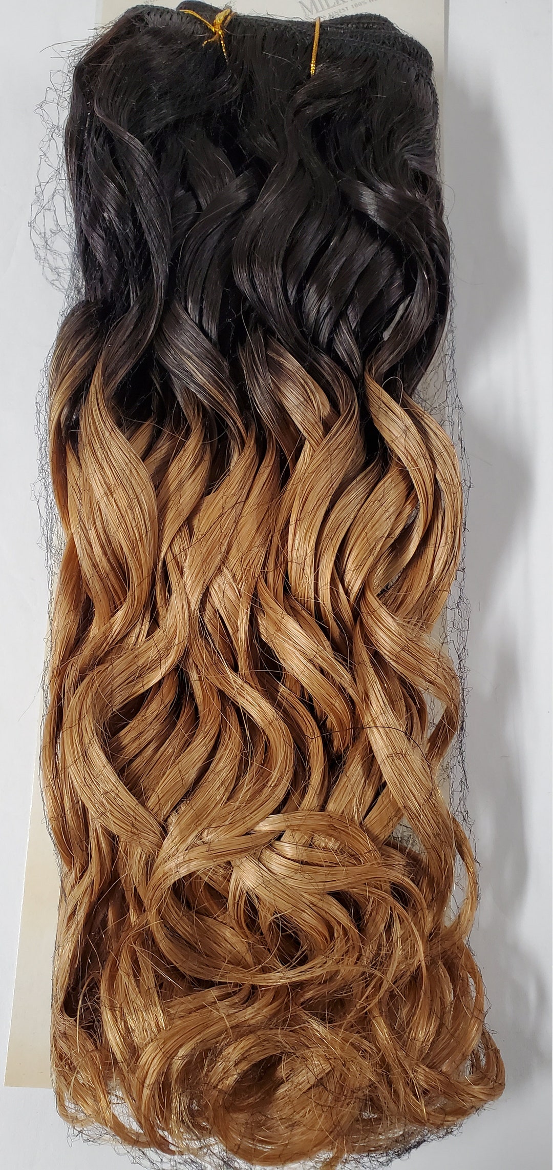 100% Human Hair Weave; Italian Perm Wave; Curly; Weft; Sew-in; for ...