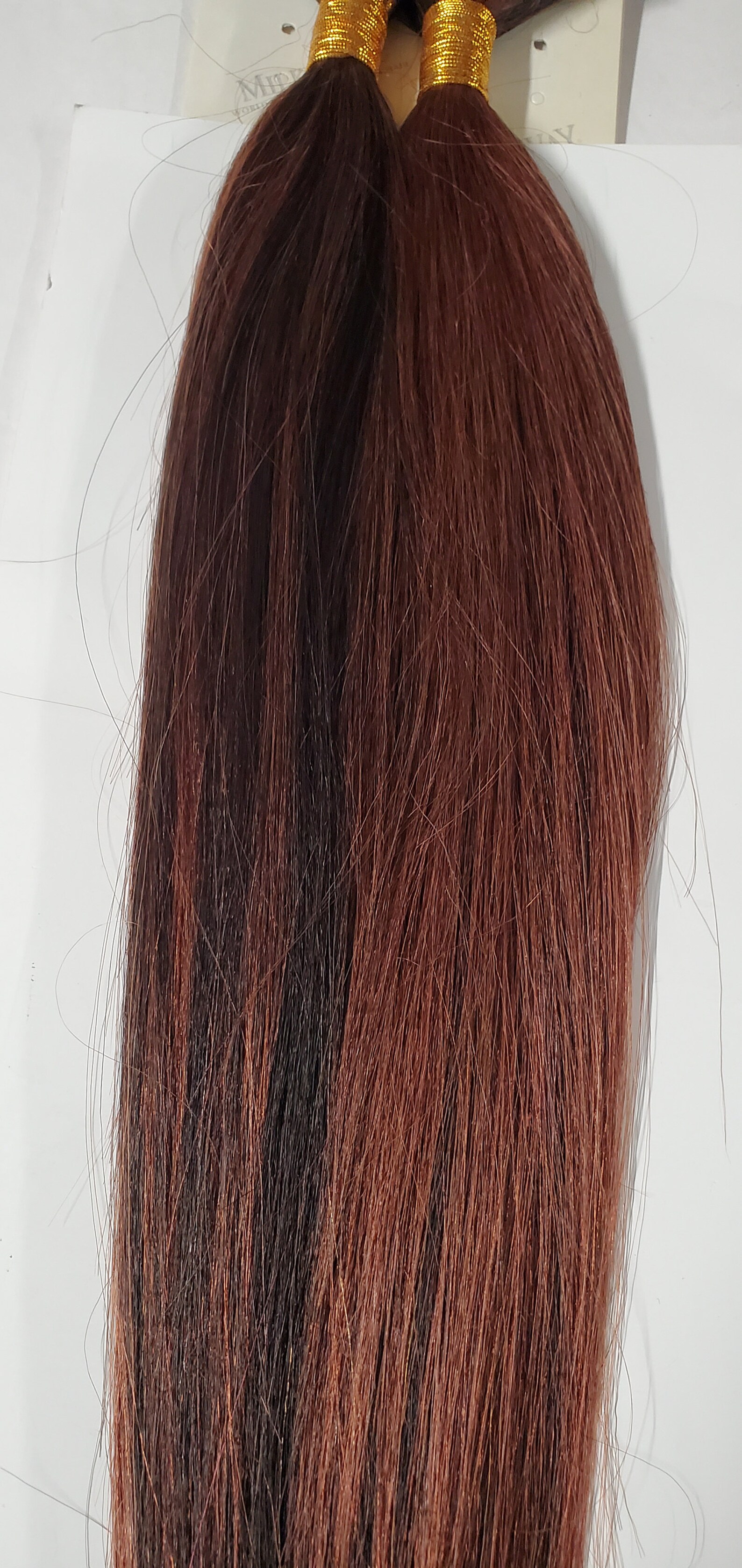 16 Inch Ombre Yaki Hair Bulk: Straight Human Hair Braiding - Etsy
