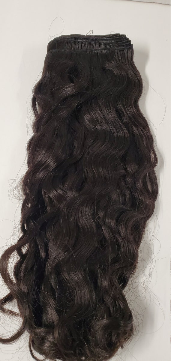 100% Human Hair Spanish Wave Weave Curly Platinum - Etsy