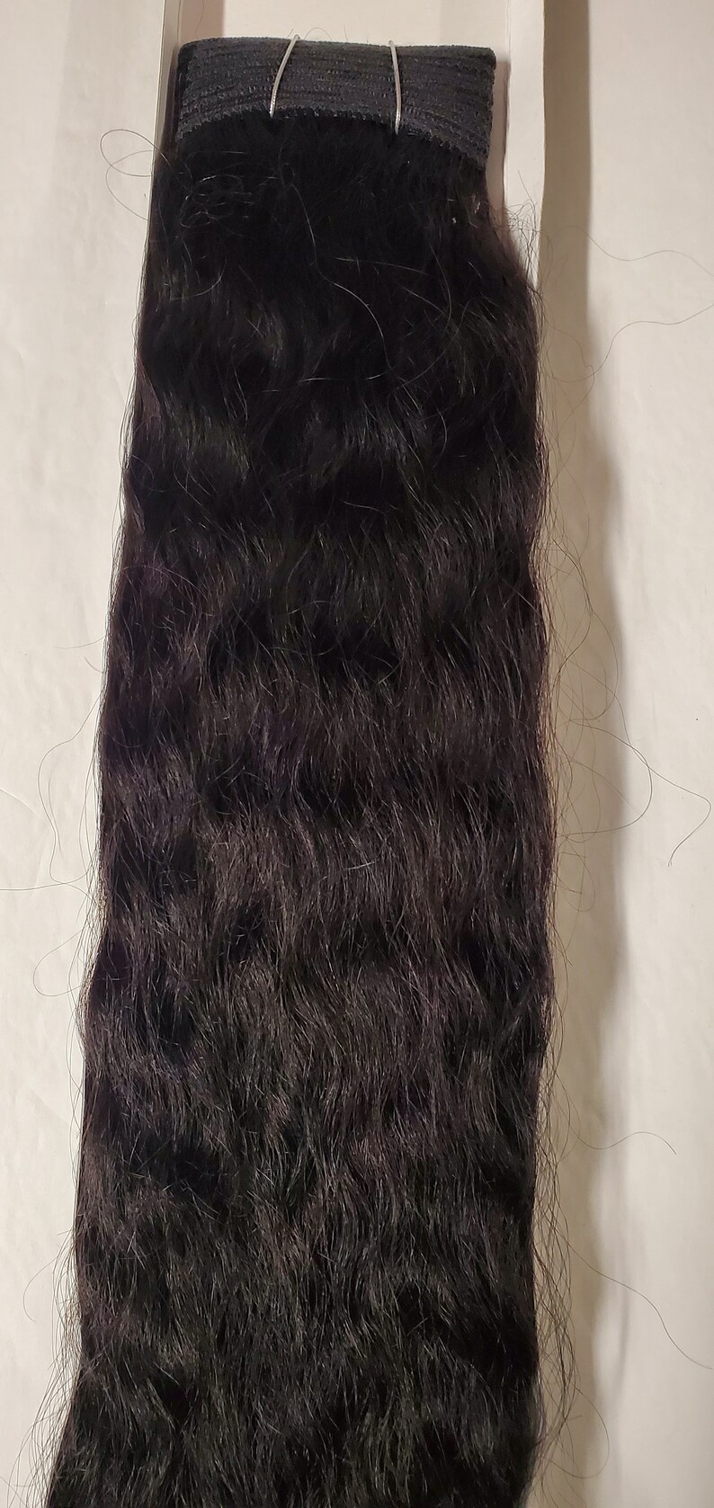 100% Human Hair Tangle-free Weave; Wet and Wave; Wavy; Weft; Sew-in ...