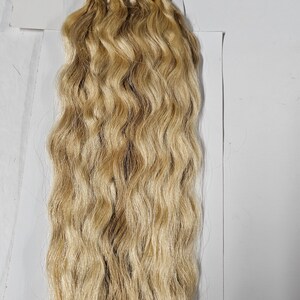 100% Human Hair Tangle-free Wet and Wavy Super Bulk; Spanish Wave; for ...