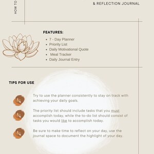 Daily Planner ADHD, Daily Planner 2024, Reflection Journal ...