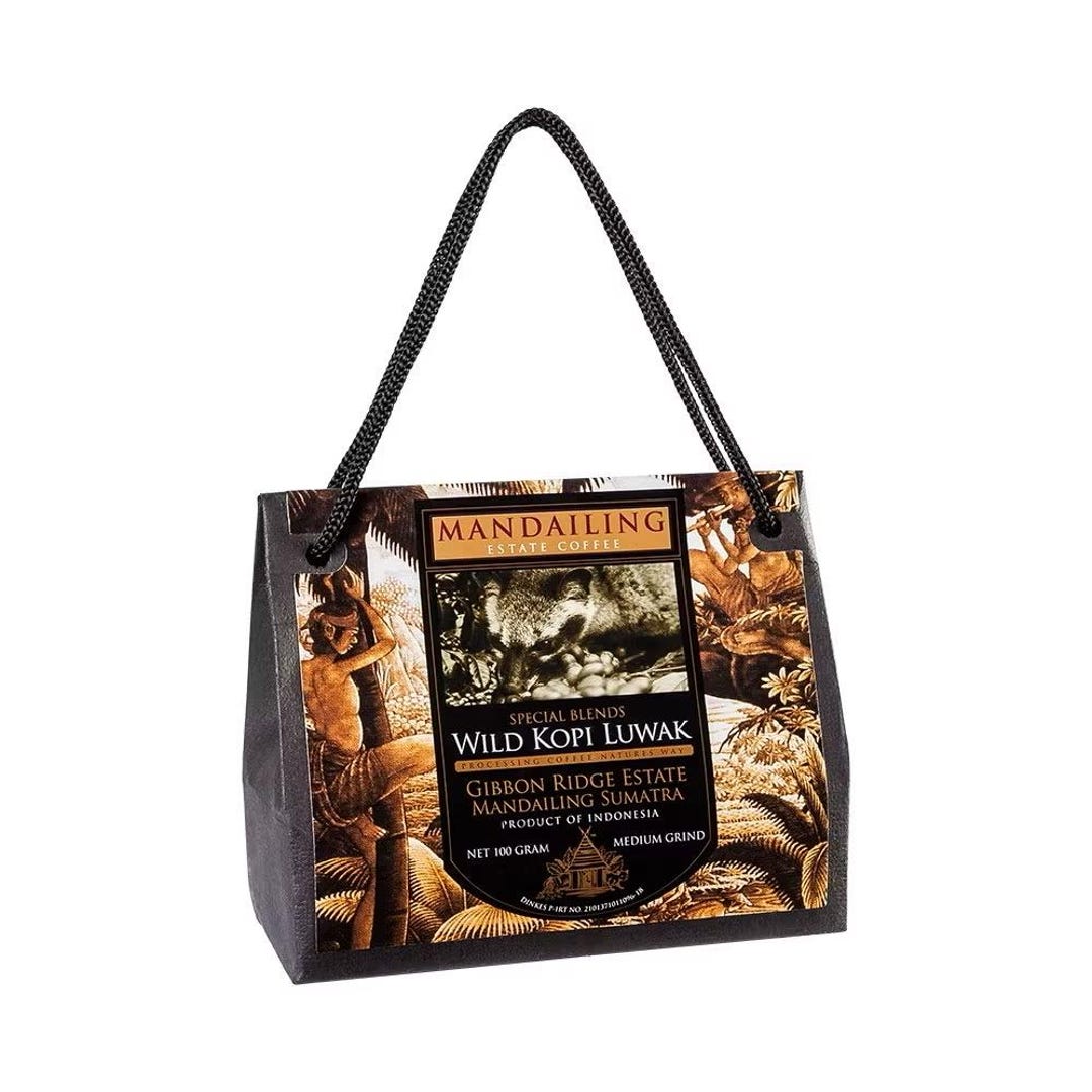 100% Pure Wild LUWAK Arabica Coffee Blend Indo Estate Coffee – Premium ...
