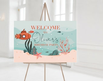 Under the Sea Welcome Sign - Etsy UK