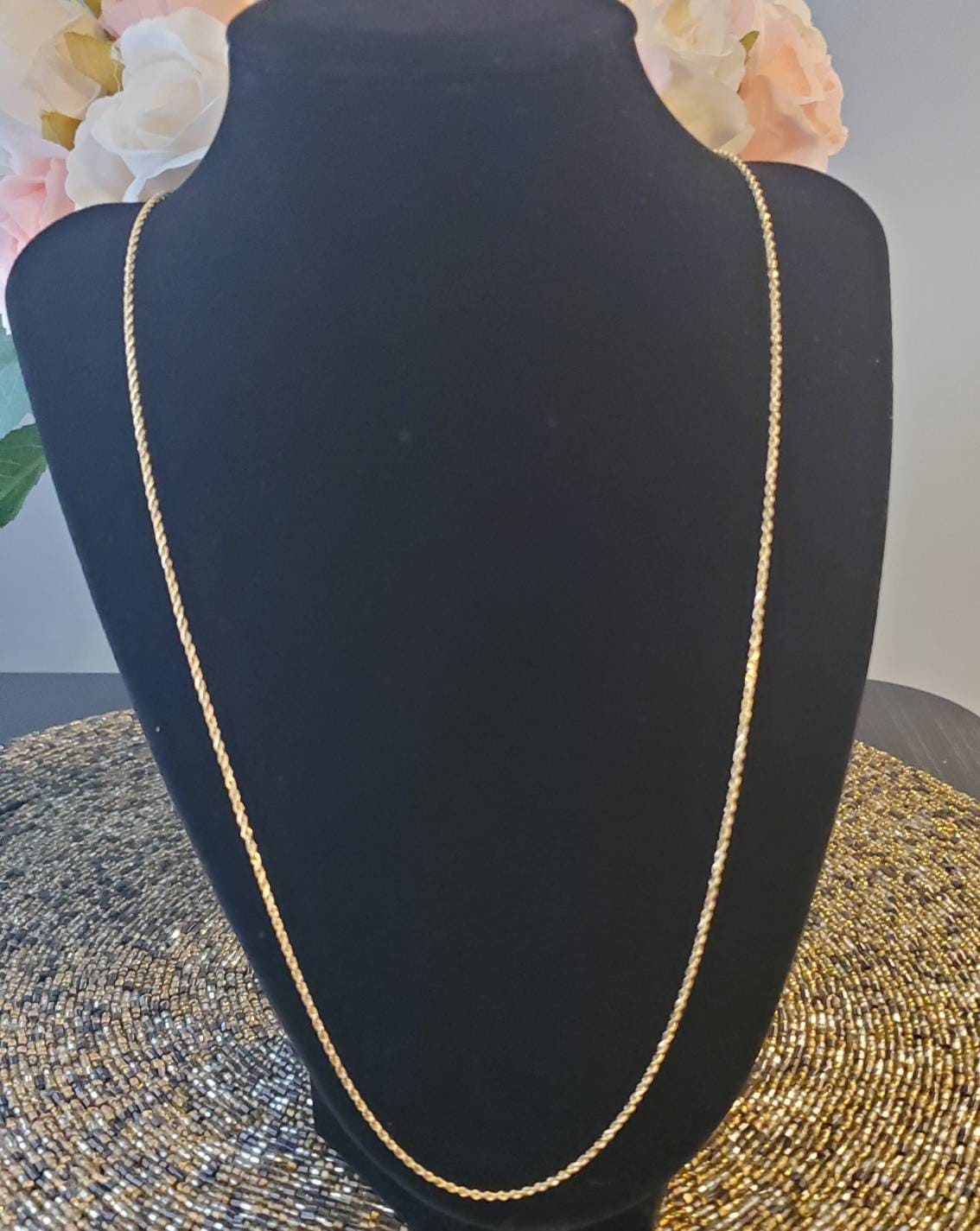 Michael Anthony 14k Gold Rope Chain. Fine Gold Chain. 30 Inch Gold ...