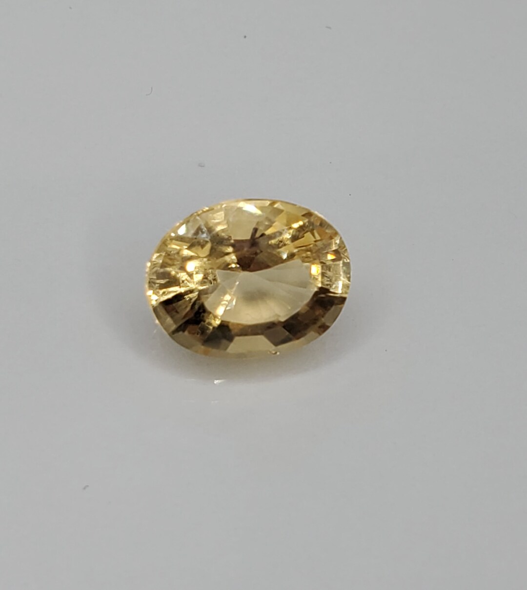 Oval Citrine Loose Gemstone for Jewelry Designing. Lemon Citrine 2.10 ...