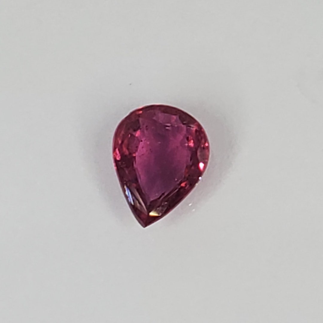 Loose Pear Ruby for Jewelry Making. Real Ruby for Birthstone Jewelry ...