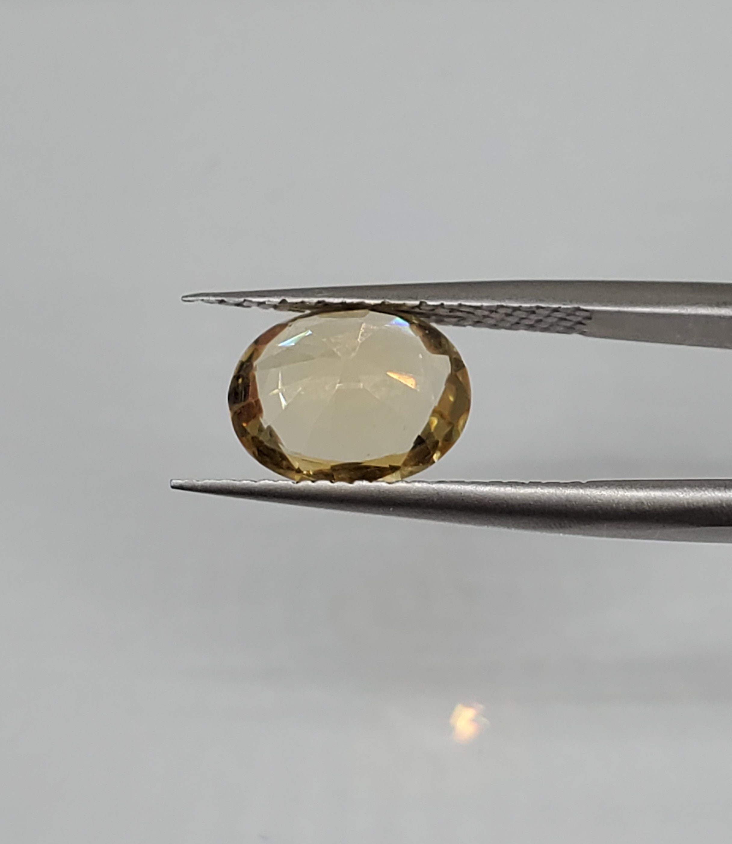 Oval Citrine Loose Gemstone for Jewelry Designing. Lemon Citrine! 2.10 ...