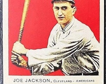 Shoeless Joe Jackson Card - Etsy