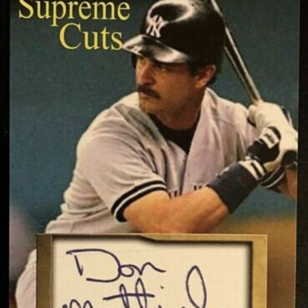 Don Mattingly Memorabilia - Etsy