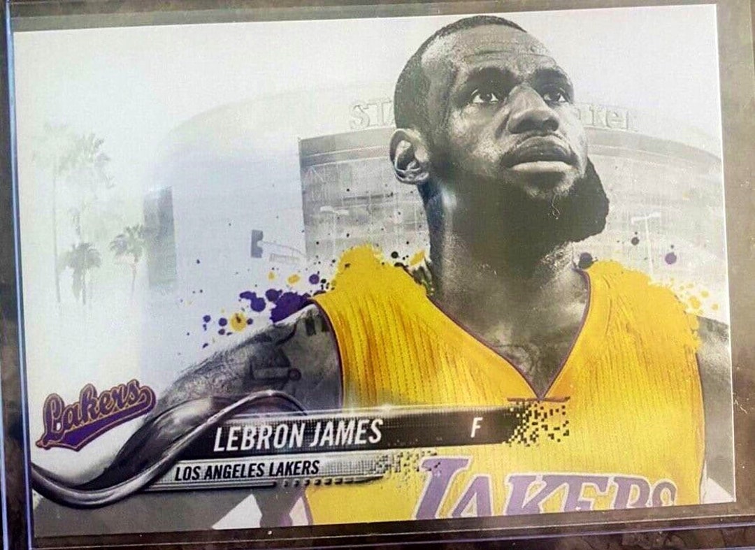2 Card Lot 2017 Lebron James Los Angeles Lakers Custom Aceo - Etsy