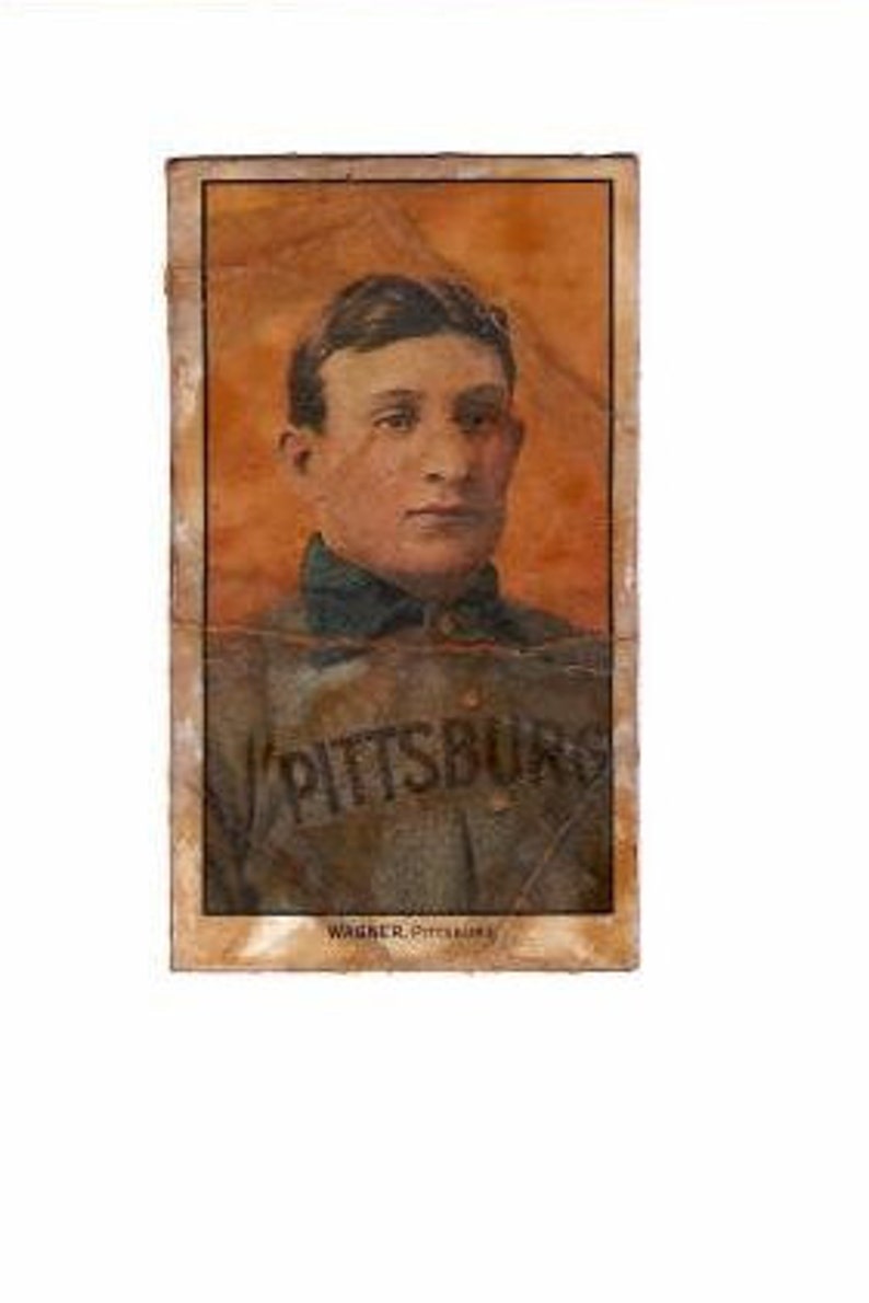 Old Aged Rookie 1909 T206 Tobacco Card Rp HONUS WAGNER - Etsy