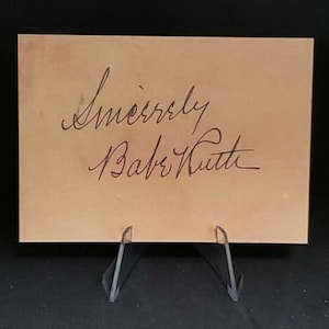 2 Card Lot BABE RUTH It's the Finest Cola Drink I Ever Tasted Red Rock ...