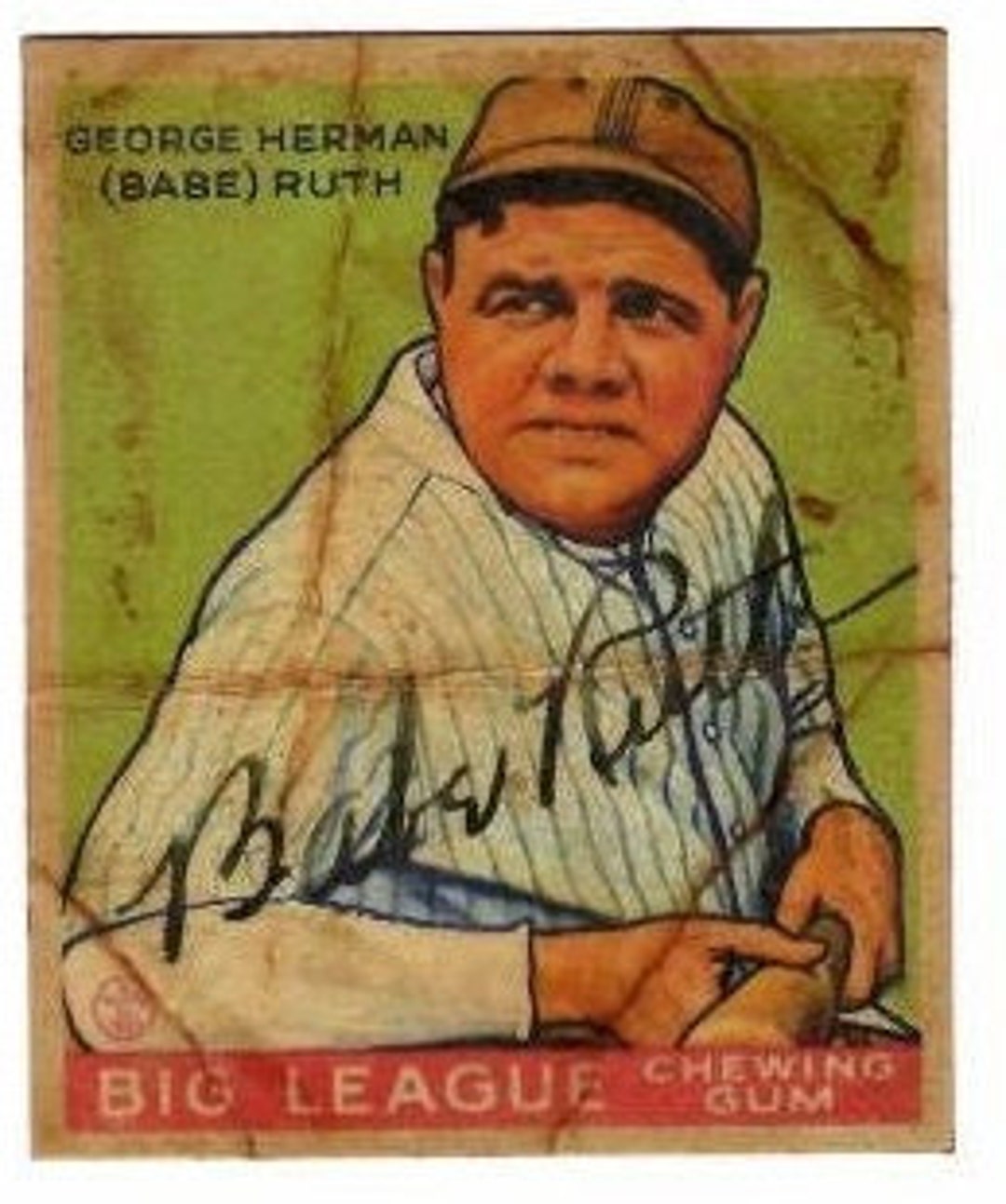 Babe Ruth Yankees Card