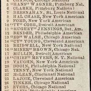 2 Cards 1910 E98 Christy Mathewson Black Swamp Find Reprint Mint 2 ...