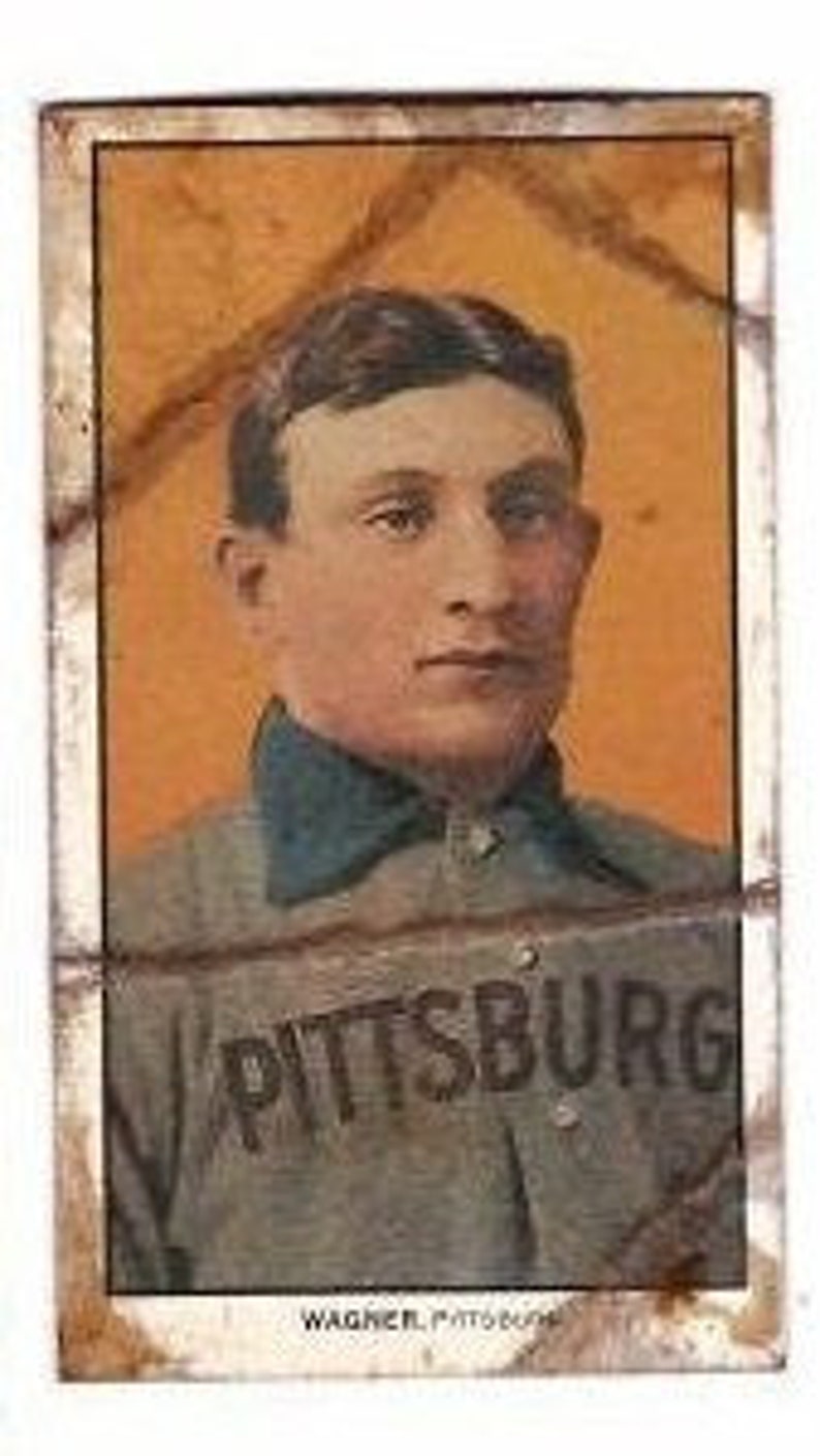 Old Aged Rookie 1909 T206 Tobacco Card Rp HONUS WAGNER Pittsburgh ...