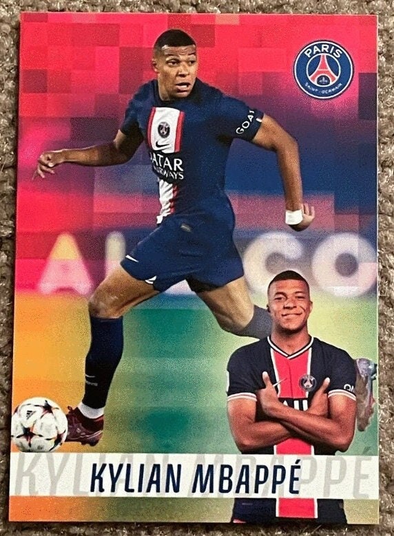5 Cards KYLIAN MBAPPE 2022 Custom Rookie France Mint 5 Cards - Etsy