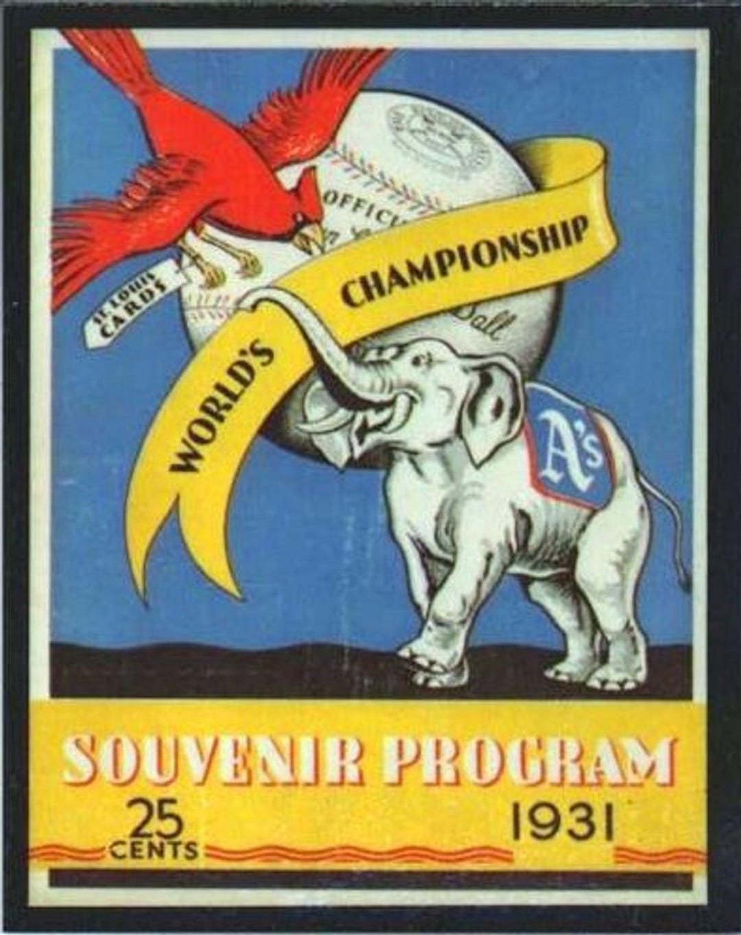 World Series Program Cover Set 58 Card Set - Etsy