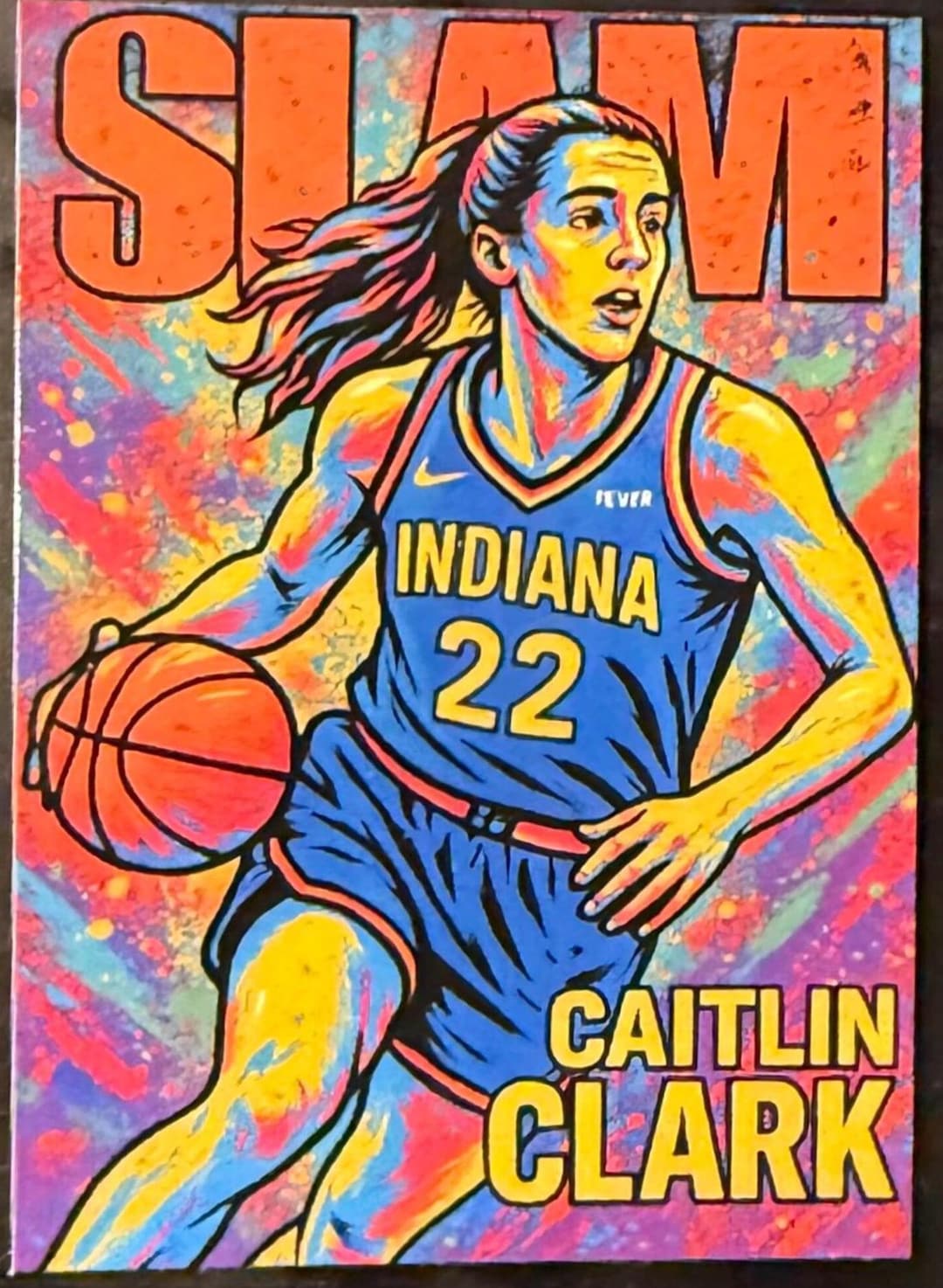 Rare 5 Card Lot Custom Caitlin Clark SLAM Rookie 5 Card Lot Scarce - Etsy