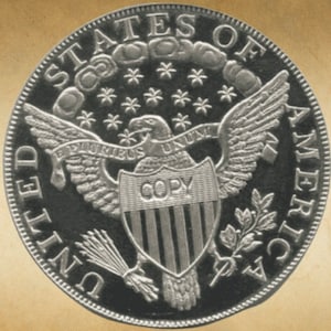 Super Rare 1799 Vintage Draped Bust Dollar Commemorative Coin Coin .900 ...