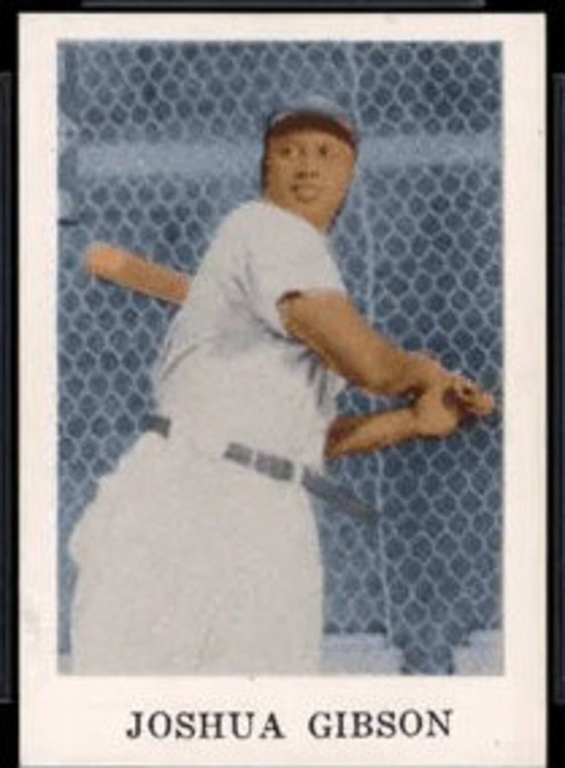JOSH GIBSON Rookie Reprint Mint #60 Toleteros Homestead Grays 1950-51 ...