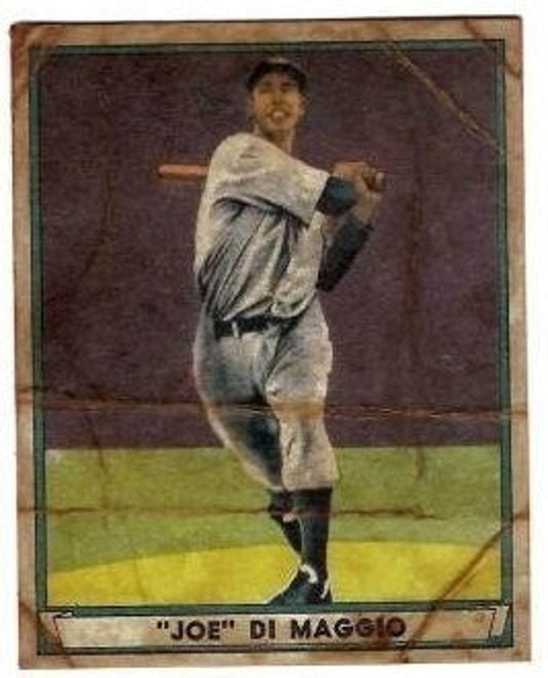 Joe Dimaggio Rookie Baseball Card