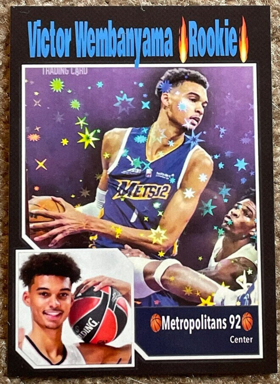 Very Rare 90 Cards Rare Victor Wembanyama Custom 2018 Rookie Rare 90 ...