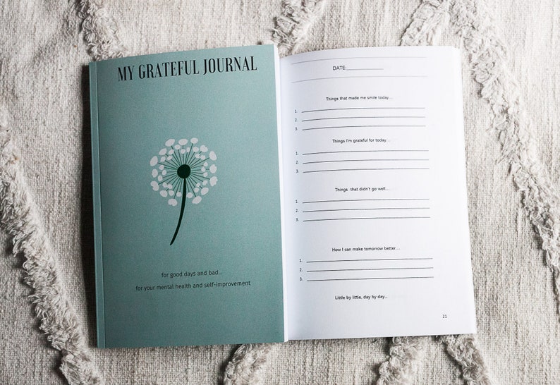 My Grateful Journal...for Good Days and Bad - Etsy