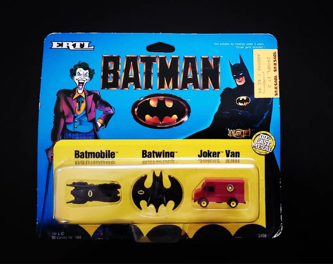 BATMAN Micro Machines Vehicles vintage - Etsy