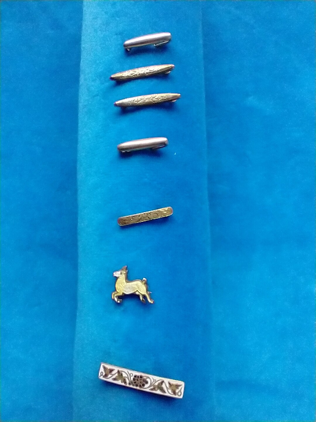 Vintage Assorted Bar Pins 7 Pieces - Etsy