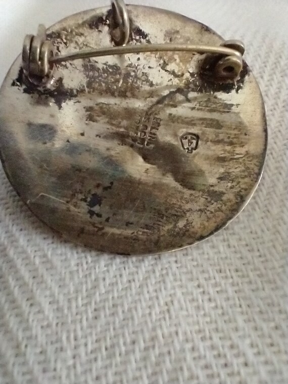 vintage pins Aztec and south west design - Gem