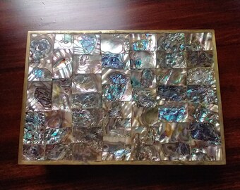 Abalone Shell Trinket Box - Etsy