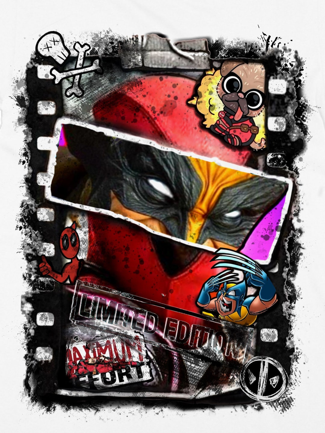 Deadpool and Wolverine Pop Art,dtf, Sublimation Design - Etsy